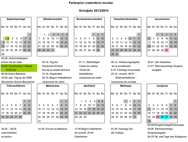 ferienplan – Eurocampus